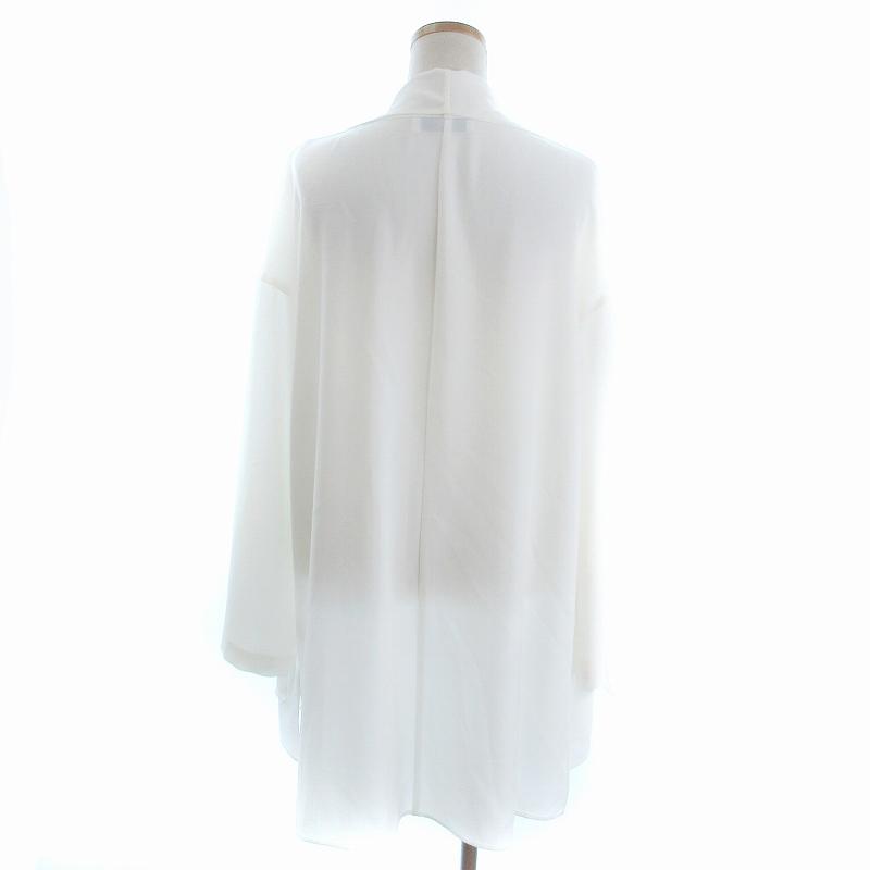 モガ MOGA 美品 カーディガン ボタンレス 無地 白 ホワイト 2 レディース : ブランド古着販売のベクトル - 通販 - Yahoo!ショッピング