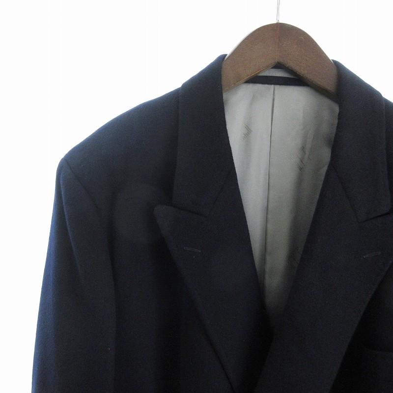 dunhill（ダンヒル） チェスターコート ロング カシミヤ 無地 紺