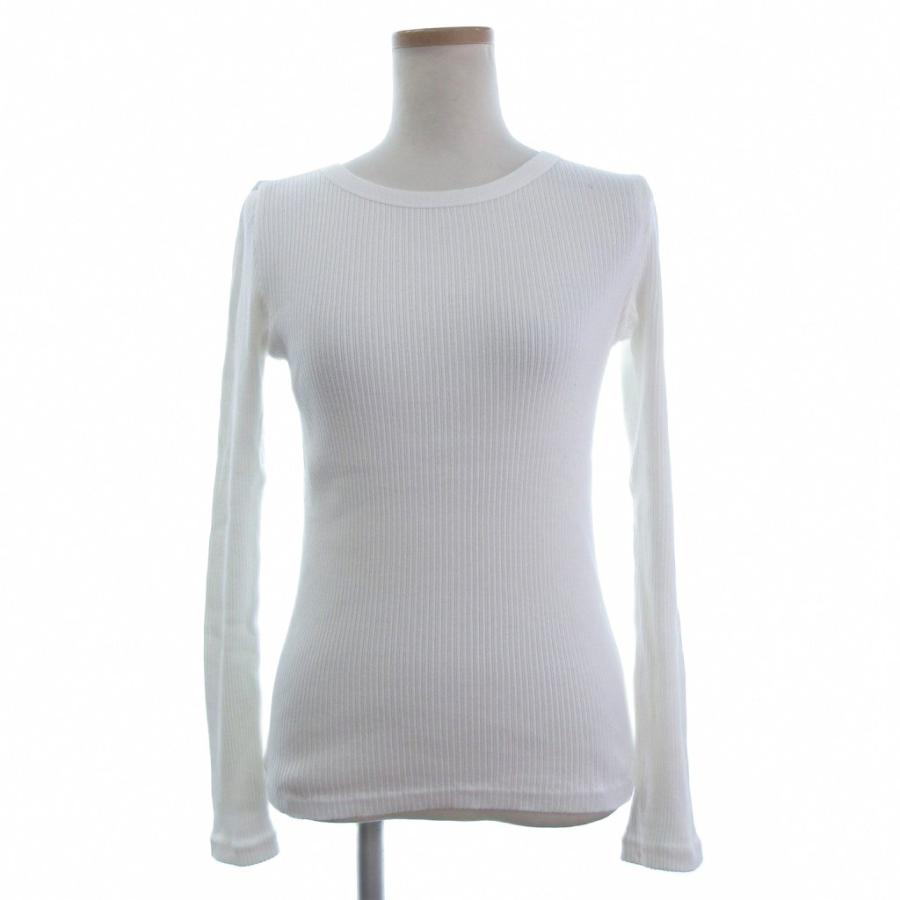 プラステ PLST 3点 セット まとめ カットソー リブ クルーネック 無地 M 白 ホワイト ベージュ レディース : ブランド古着販売のベクトル - 通販 - Yahoo!ショッピング