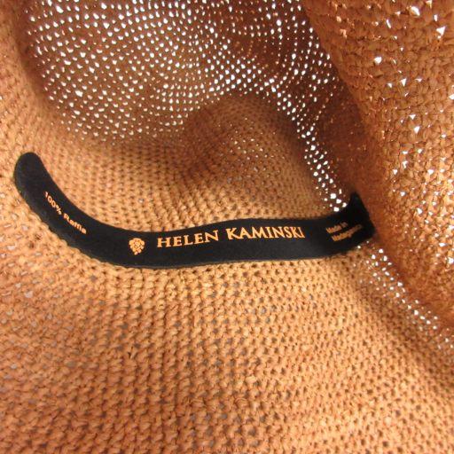 ヘレンカミンスキー HELEN KAMINSKI 美品 RAFFIAハット ラフィア 帽子