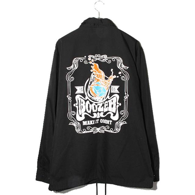 TAKERA OKAMOTO BOOZER タケラ オカモト ボーザー COACH JACKET コーチジャケット XL BLACK ブラック ...