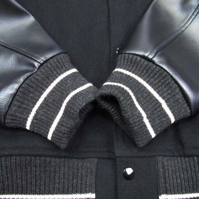 【中古】美品 キャピタル kapital 40s WOOL UNION VARSITY JACKET ヴァーシティジャケット スタジャン L 黒 美品 キャピタル kapital 40s WOOL UNION VARSITY JACKET ヴァーシティ