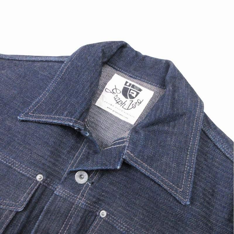 グラフゼロ graphzero 2ndタイプ デニムジャケット Gジャン ジージャン