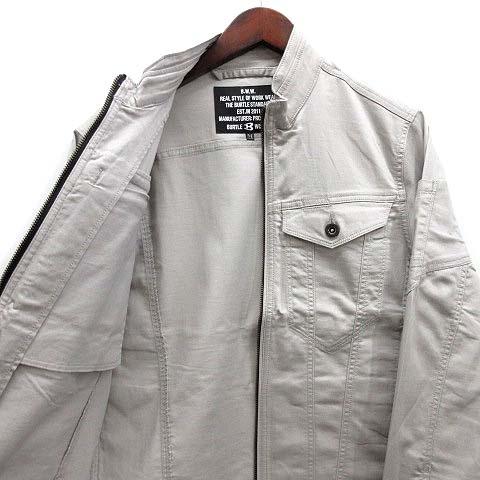 未使用品 バートル BURTLE 5011 クレイジー ストレッチ デニム ジャケット ジップアップ 作業服 作業着 アッシュグレー M メンズ : 013-202409020025 ...