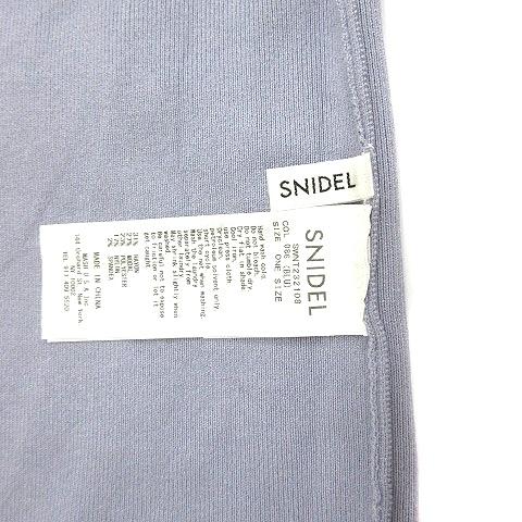 SNIDEL スナイデル スカラ ニット トップス ニットソー 半袖 2023SS ブルー 青 F SWNT232108 レディース : ブランド古着販売のベクトル - 通販 - Yahoo ...
