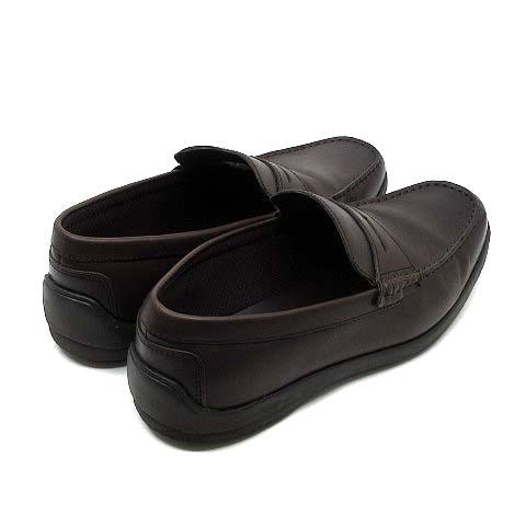 パトリック コックス PATRICK COX コインローファー シューズ レザー ブラウン 茶 25.5cm メンズ : ブランド古着販売のベクトル - 通販 - Yahoo!ショッピング