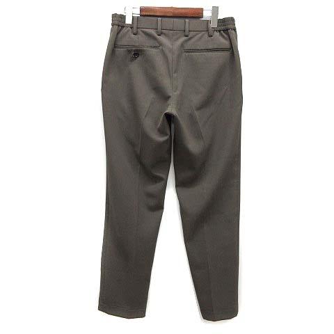 【中古】ストラスブルゴ STRASBURGO シアサッカー イージーパンツ スラックス S モカグレー 2527011 2025SS 美品 メンズ ストラスブルゴ STRASBURGO シアサッカー イージーパンツ スラックス S