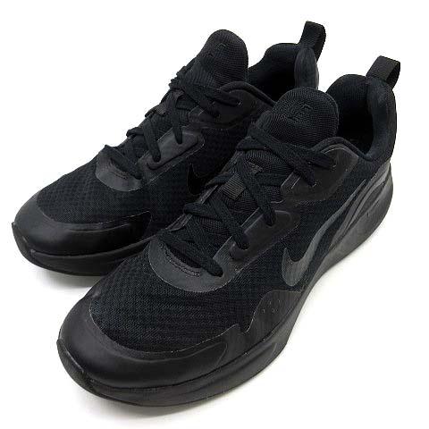 NIKE（ナイキ） ウェアオールデイ Wearallday スニーカー ウォーキングシューズ オールブラック 27cm CJ1682-003 ...