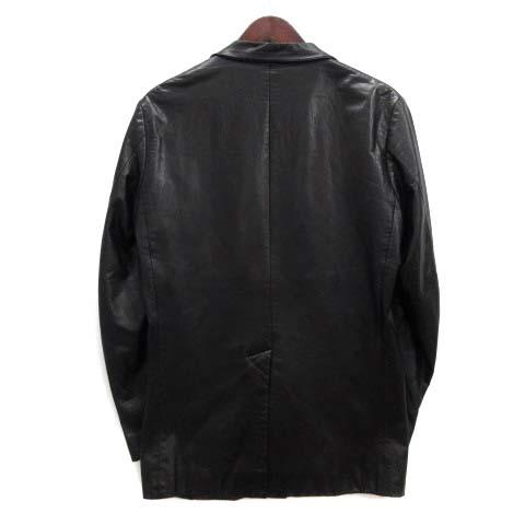 ザズー ZAZOUS REATS レザー テーラード ジャケット ブラック 黒 S