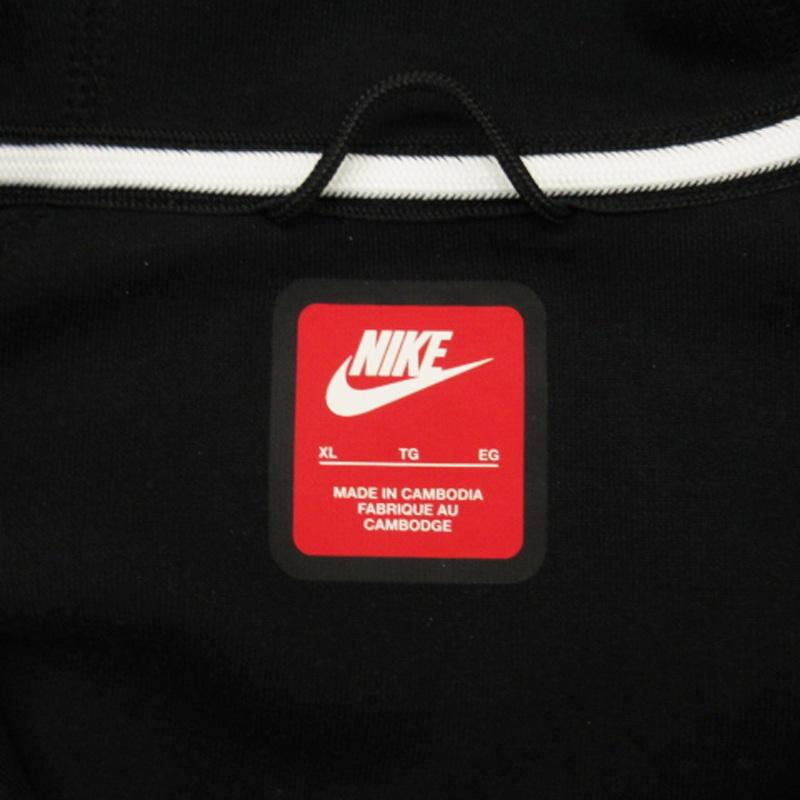 NIKE ナイキ テック フリース ウィンドランナー ジップ パーカー FB7922-010 ブラック XL メンズ : ブランド古着販売の ...