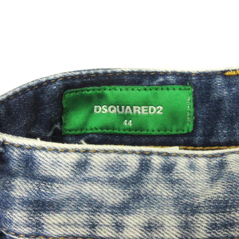 DSQUARED2 ディースクエアード 22SS デニムパンツ ジーンズ パッチ インディゴ 44 S メンズ : ブランド古着販売のベクトル - 通販 - Yahoo!ショッピング