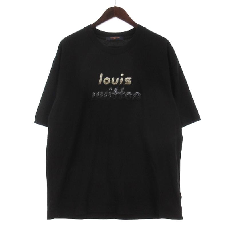 LOUIS VUITTON ルイヴィトン 23AW ビーズエンブロイダード Tシャツ カットソー 半袖 パッチ ブラック XL ☆AA★ メンズ : ブランド古着販売のベクトル - 通販 ...