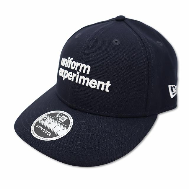未使用品 ユニフォームエクスペリメント uniform experiment 2025SS NEW ERA LP 9FIFTY CAP ロゴ ...