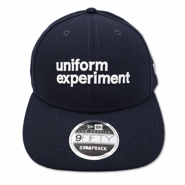 未使用品 ユニフォームエクスペリメント uniform experiment 2025SS NEW ERA LP 9FIFTY CAP ロゴ ...