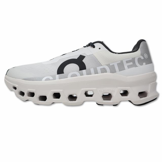 未使用品 オン ON 61.98434 Cloudmonster クラウドモンスター ランニングシューズ スニーカー 29cm WHITE ...