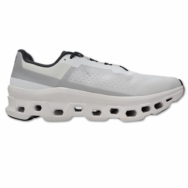 未使用品 オン ON 61.98434 Cloudmonster クラウドモンスター ランニングシューズ スニーカー 29cm WHITE ...