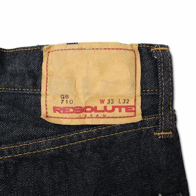 リゾルト RESOLUTE GB710 15周年記念 66モデル ワンウォッシュ