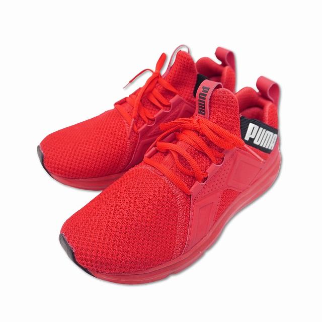 PUMA（プーマ） PUMA Enzo Weave Jr エンゾウィーブJr スニーカー 24.5 レッド レディース : ブランド古着販売の ...
