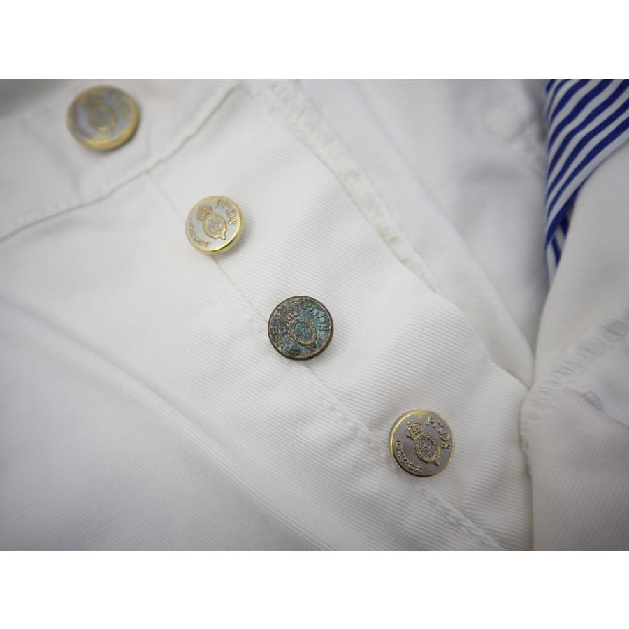 P.M.D.S. Premium Mood Denim Superior プレミアム・ムード・デニム・スーペリア ダメージ加工 テーパード デニムパンツ 33 WHITE(ホワイト ...