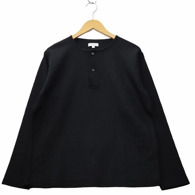 B&Y ユナイテッドアローズ BEAUTY&YOUTH ビューティー&ユース ヘンリーネック ニット プルオーバー トップス S BLACK ブラック 1212-180-70 : ブランド古着 ...