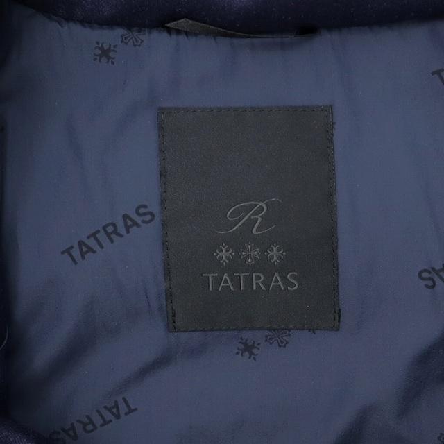 タトラス TATRAS DOMIZIANO ドミッツィアーノ ウール/シルク ジップ ダウンジャケット 04(XL) NAVY(ネイビー ...