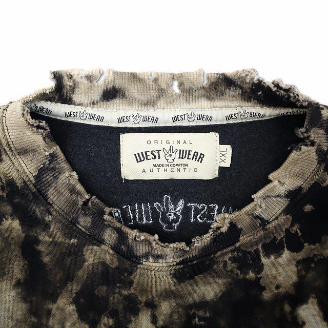 CVTVLIST×WESTSIDAZ カタリスト×ウエストサイダーズ EMBROIDERY LOGO CREWNECK VINTAGE ...