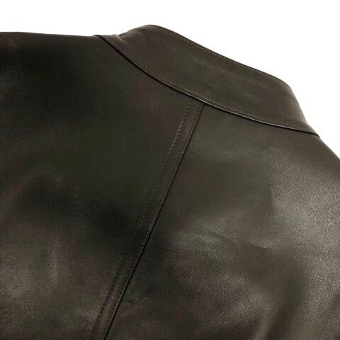 未使用品 エンメティ EMMETI JURI シングルライダースジャケット 未使用品 エンメティ EMMETI JURI シングルライダースジャケット