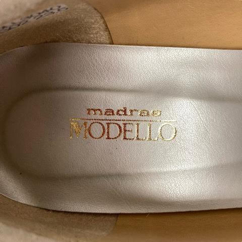 マドラスモデロ MADRAS MODELLO パンプス ウェッジソール スクエアトゥ レース 23.5cm 白 ホワイト 青 ブルー レディース : 020-902405210001 ...