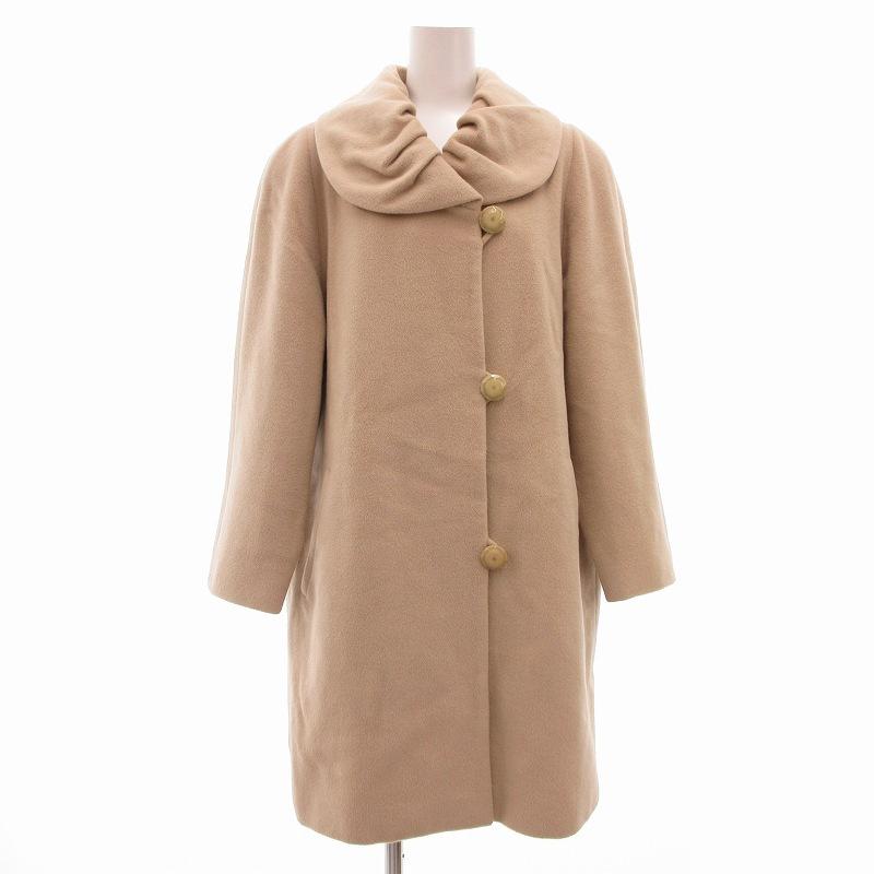 サンヨー SANYO ヴィンテージ コート アンゴラ ラウンドカラー 9AR M ベージュ /UO GY03 レディース : ブランド古着販売のベクトル - 通販 - Yahoo!ショッピング