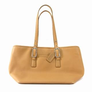 COACH コーチ オールドコーチ トートバッグ ショルダー 9847 カーフ レザー ベージュ レディース : ブランド古着販売のベクトル ...