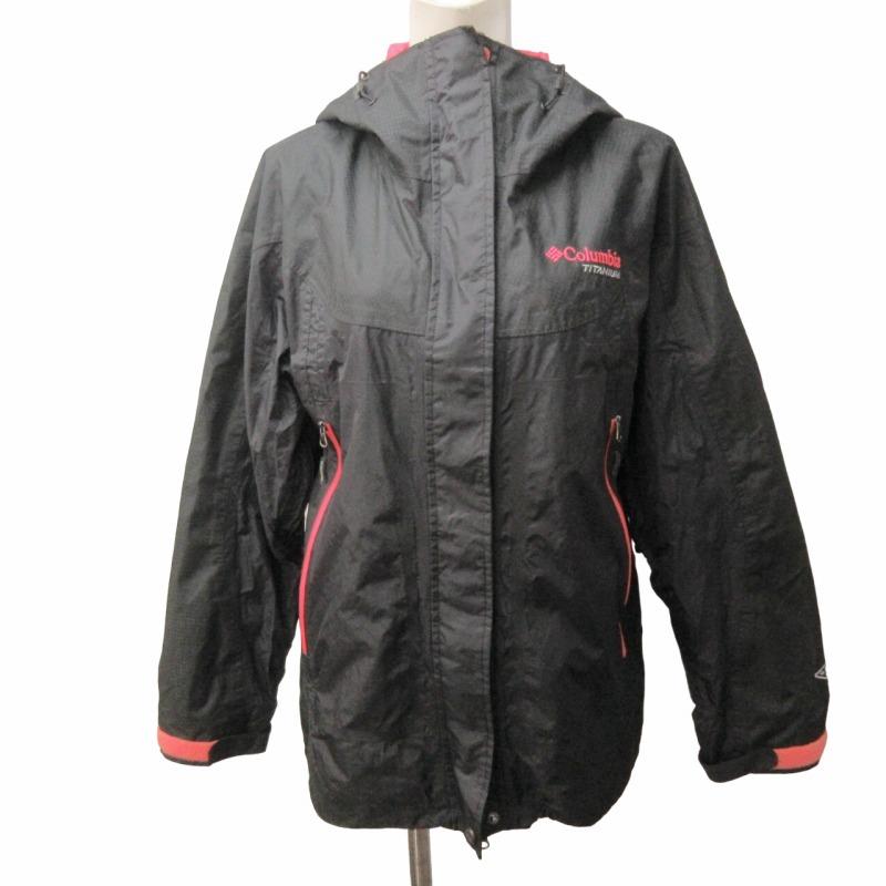 コロンビア Columbia TITANIUM フロストフリー ジャケット マウンテンパーカー PL2802 黒 ブラック M 0718 GY06 レディース : 023 ...