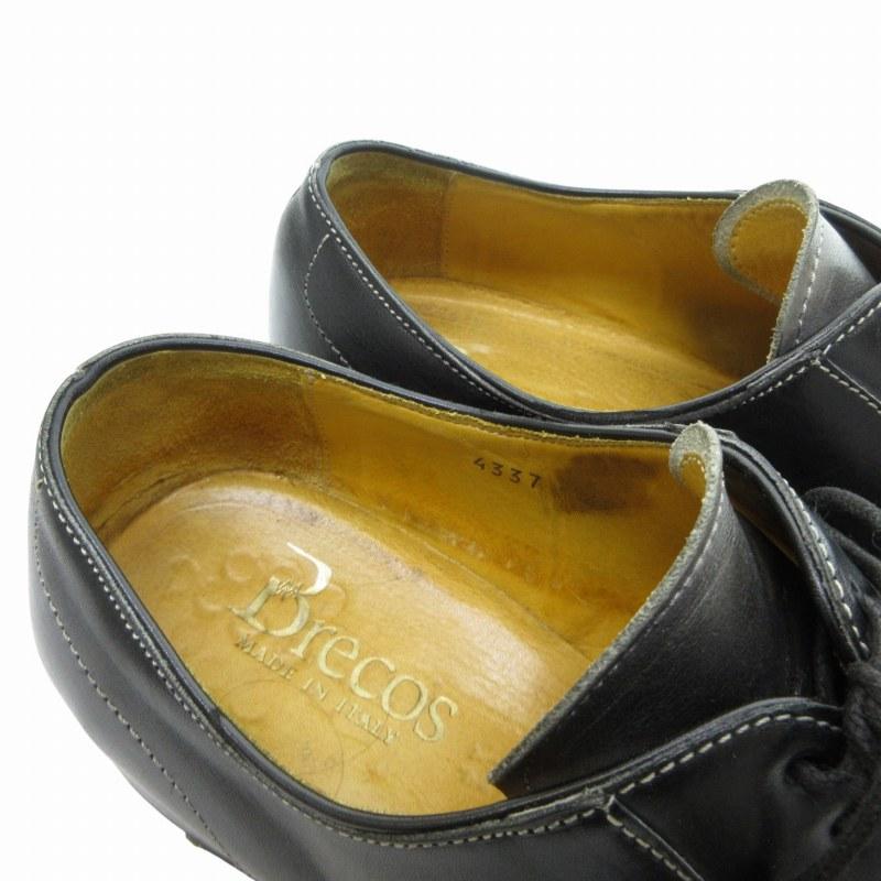 ブレコス BRECOS ビジネスシューズ レザーシューズ 革靴 Uチップ 外羽根 黒 ブラック 42 約27cm : ブランド古着販売のベクトル - 通販 - Yahoo!ショッピング