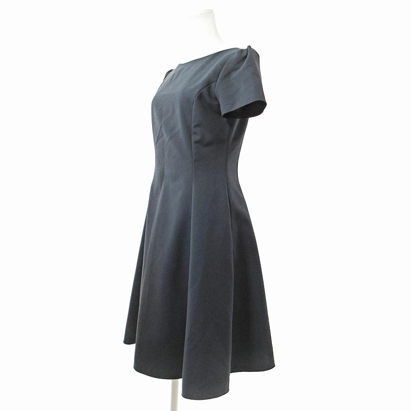 フォクシーニューヨーク FOXEY NEW YORK 美品 近年 40633 Lady Noble レディノーブル ドレス ワンピース 半袖 ...