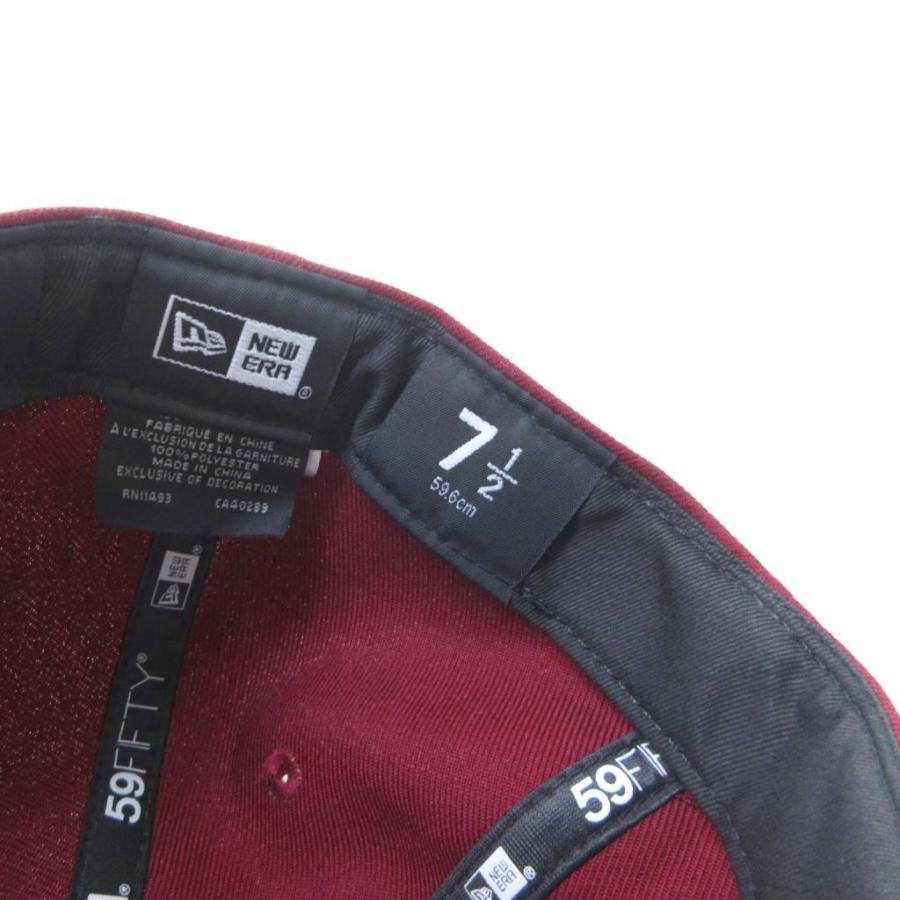 ニューエラ NEW ERA 59FIFTY ボストンレッドソックス ワールドシリーズ キャップ 帽子 MLB ボルドー系 7 1/2 59 ...