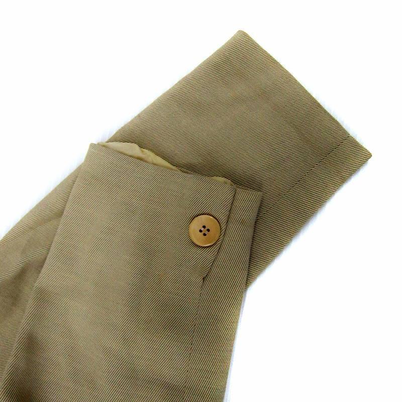 ジョルジオアルマーニ GIORGIO ARMANI ジャケット ブレザー ロング丈 総裏地 無地 40 L ベージュ /SY19 IBO81 レディース : ブランド古着販売のベクトル ...