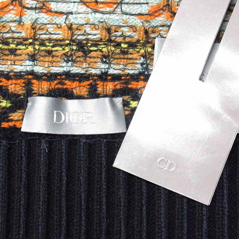 未使用品 22aw ディオール DIOR CDダイヤモンド ビーニー ニット帽
