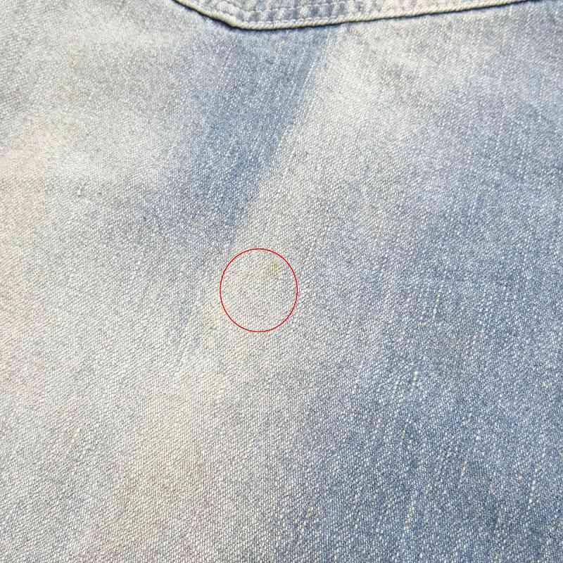 美品 25ss オーベルジュ AUBERGE ガスパールBL ライト デニム