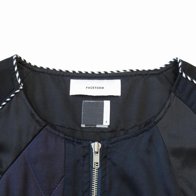 美品 16AW ファセッタズム FACETASM ミックス スカ ジャケット