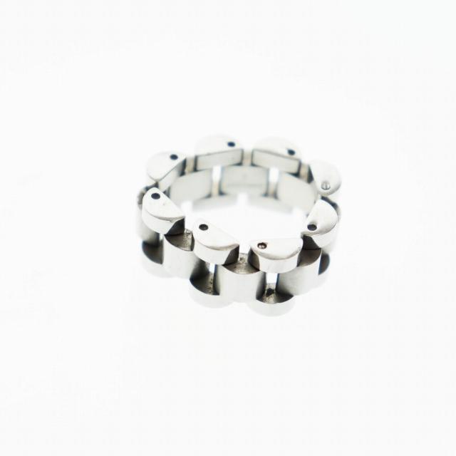 アンブッシュ AMBUSH ROLLIE CHAIN RING ローリー チェーン リング 指輪 15号 シルバー ブランド古着ベクトル 中古 ...