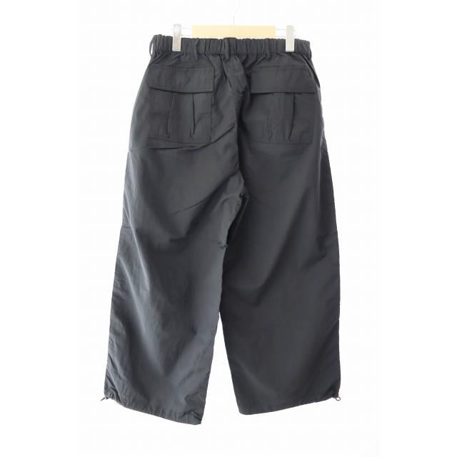 【中古】サスクワッチファブリックス ナイロン カーゴ パンツ 25SS-PA9-014 L 黒 ブラック●■ サスクワッチファブリックス SASQUATCH fabrix NYLON CARGO PANTS