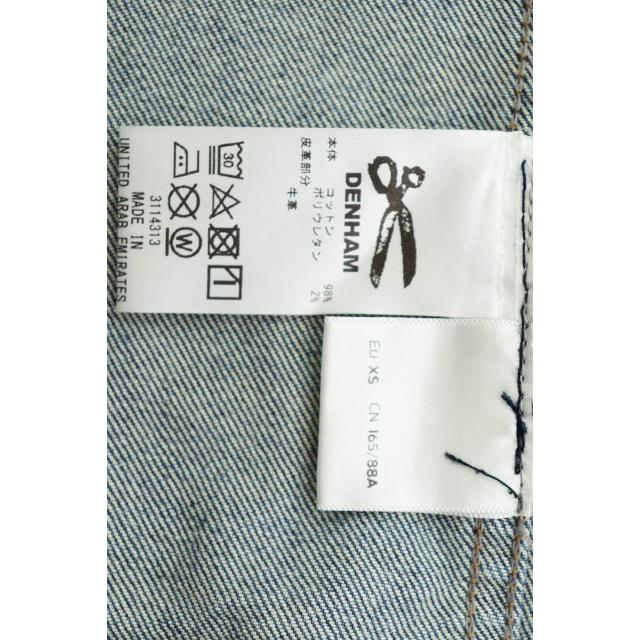 デンハム DENHAM AMSTERDAM GRLV ダメージ加工 ペンキ加工 デニム
