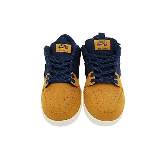 NIKE（ナイキ） エスビー NIKE SB DUNK LOW PRO Desert Ochre and Midnight Navy ダンク ...