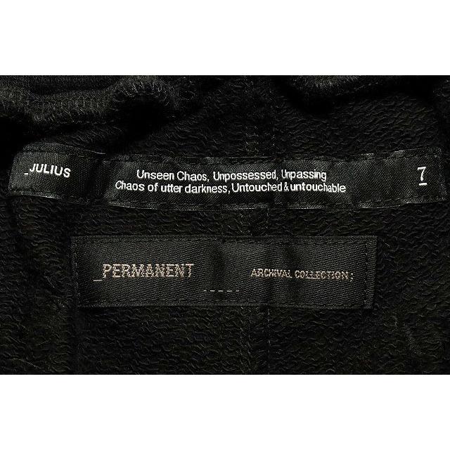 ユリウス JULIUS 24AW LAYERED SHORT PANTS COTTON SWEAT 2 879PAM6