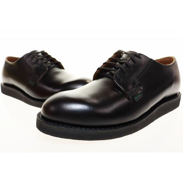 RED WING SHOES レッドウィング REDWING 101 POSTMAN OXFORD BLACK SIZE 8 1/2 26.5cm Dワイズ 00101 ポストマン ...