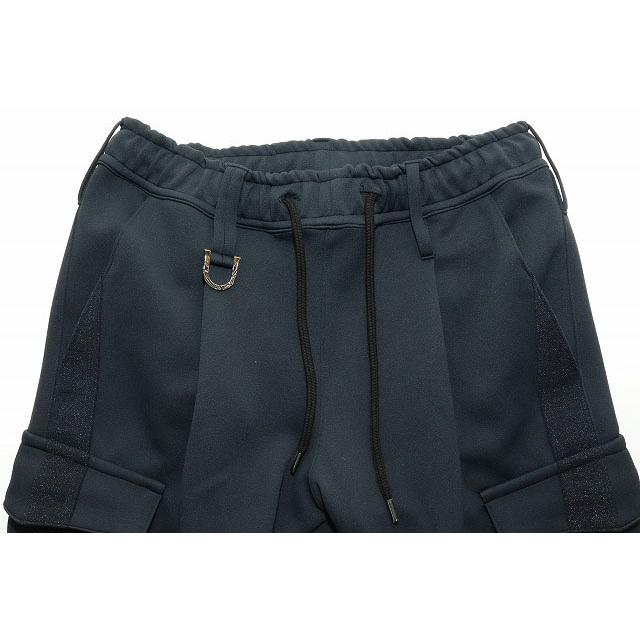 キリュウキリュウ kiryuyrik 25SS DANBOR JERSEY CARGO PANT M BLACK