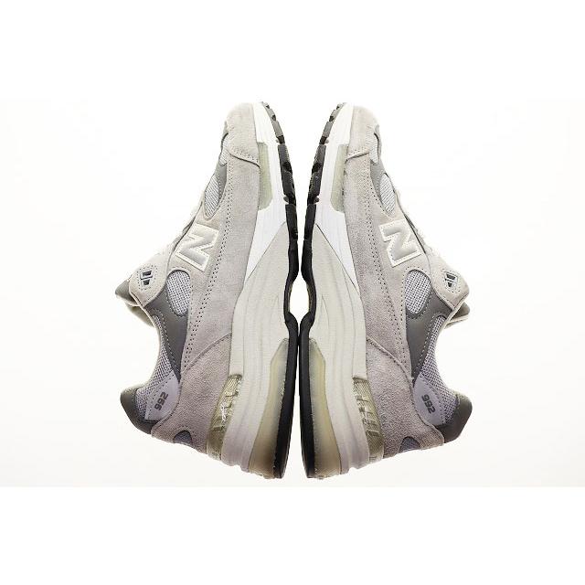 New Balance ニューバランス NEW BALANCE M992GR 992 USA製 GREY 27.5cm Dワイズ ローカット スニーカー グレー 【ブランド古着ベクトル ...