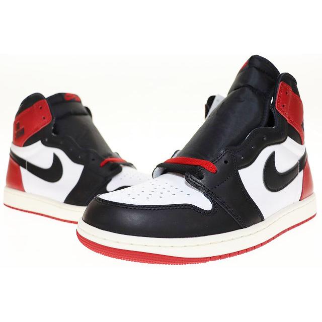 NIKE（ナイキ） NIKE AIR JORDAN 1 RETRO HIGH OG BLACK TOE REIMAGINED 28cm ...