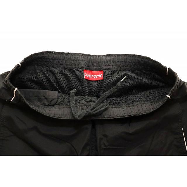 Supreme（シュプリーム） SUPREME 17SS STRIPED LOGO WARM PANTS BLACK
