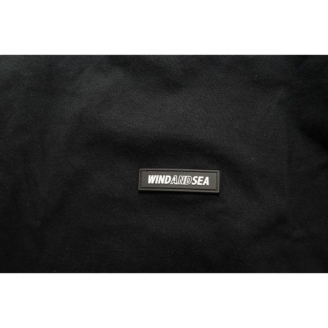 ウィンダンシー WIND AND SEA ラバーロゴ ロンT XL 袖ロゴ 長袖