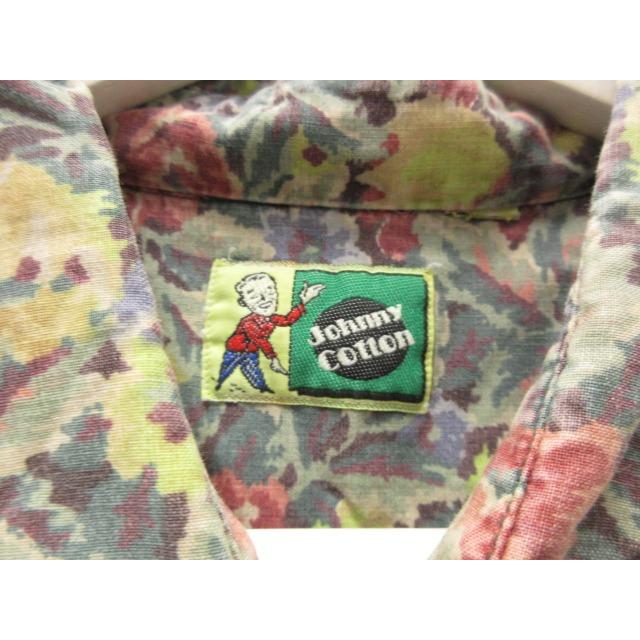 90s ジョニーコットン Johnny Cotton 長袖 シャツ 花柄 トップス メンズ : ブランド古着販売のベクトル - 通販 ...